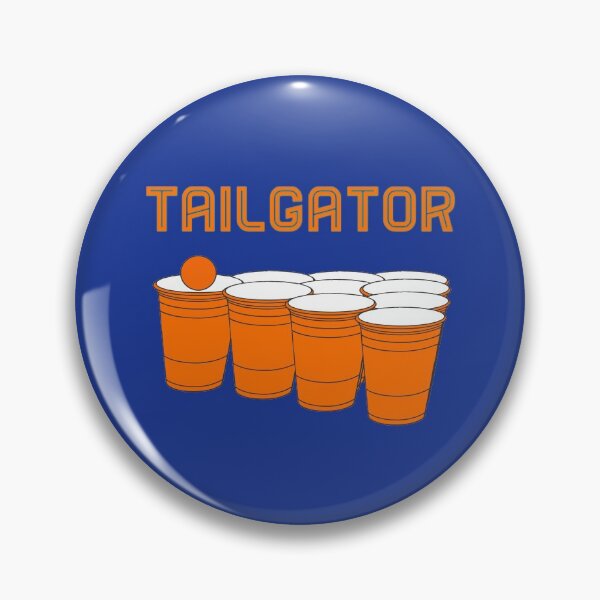 Tailgator Game Day Beer Pong Pins and Buttons for Sale | Redbubble