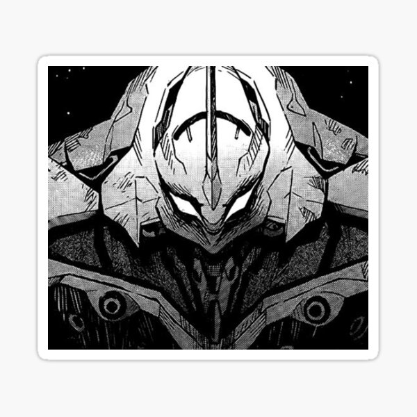 "Evangelion Unit-01's Rage" Sticker for Sale by Myouism | Redbubble
