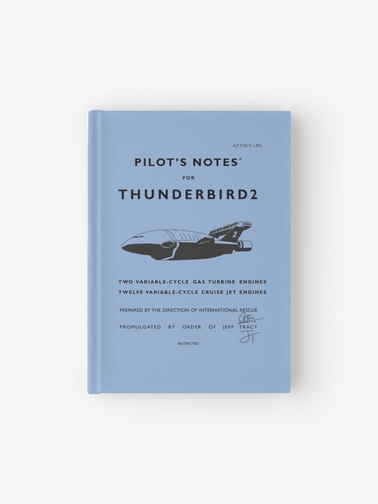 "Pilot's Notes for Thunderbird 2" Journal for Sale by Project Cancelled ...