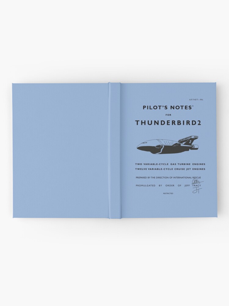 "Pilot's Notes for Thunderbird 2" Journal for Sale by Project Cancelled ...