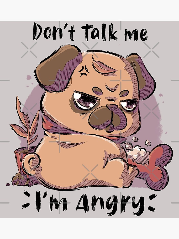 "Cute Angry" Poster by xMorfina | Redbubble