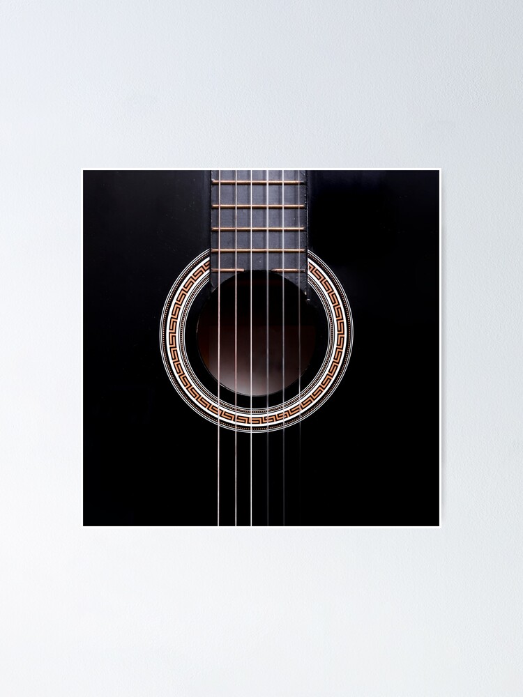 "Classical Guitar Nylon Strings" Poster for Sale by playloud | Redbubble