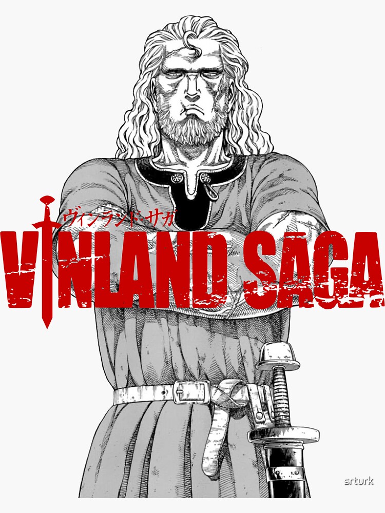 "Vinland Saga 77 - Thorgil" Sticker by srturk | Redbubble