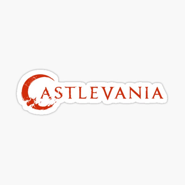 "Castlevania - Logo I" Sticker for Sale by format | Redbubble