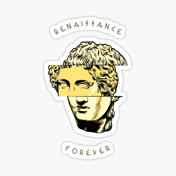 "Renaissance Sculpture Art Forever " Sticker for Sale by Akeliux3000 ...