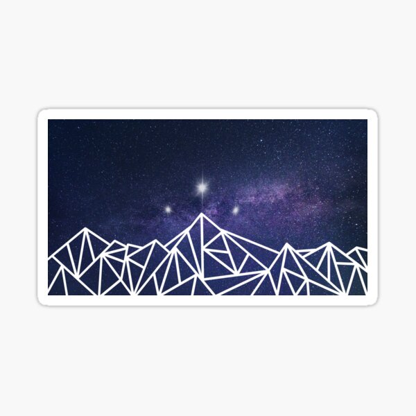 "Velaris Mountain" Sticker by NerdTeaCreation | Redbubble