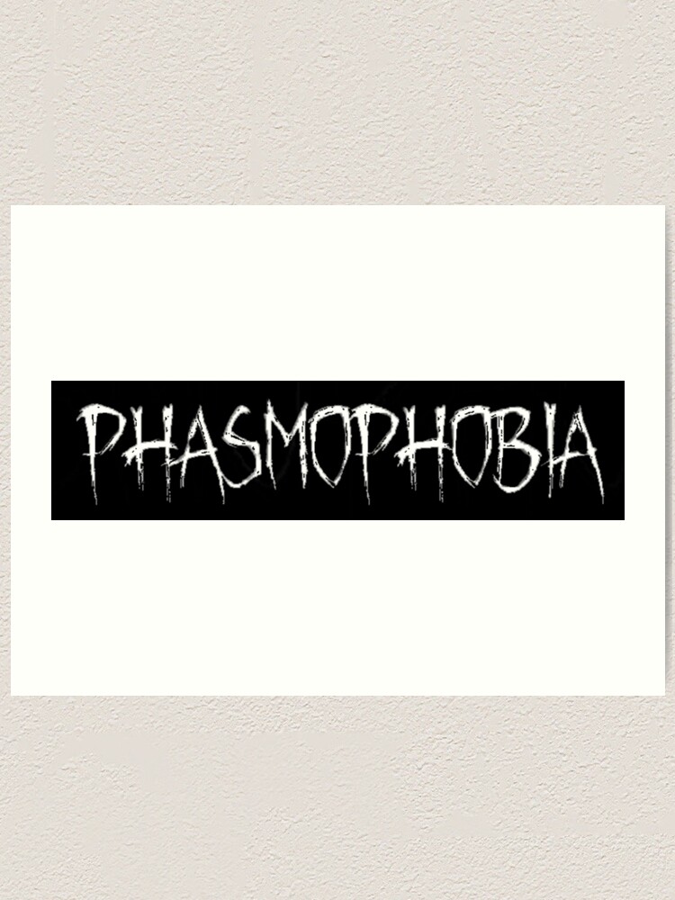 "Phasmophobia logo" Art Print for Sale by GnM-Merch | Redbubble