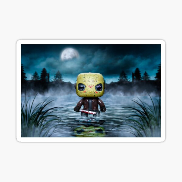 "Friday the 13th: Jason Voorhees" Sticker for Sale by Imaginefunko ...