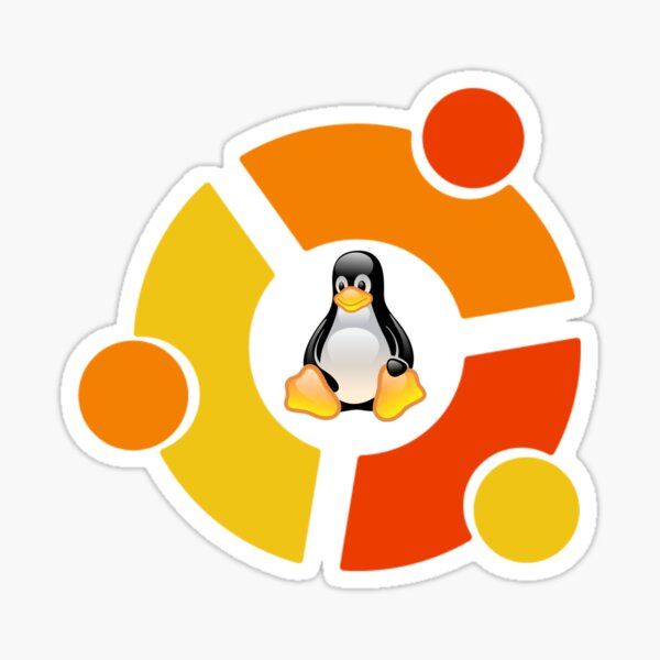 "Linux Tux inside a Ubuntu" Sticker for Sale by Indite | Redbubble