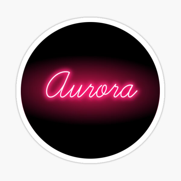 "Aurora" Sticker for Sale by CuteCupcakes | Redbubble