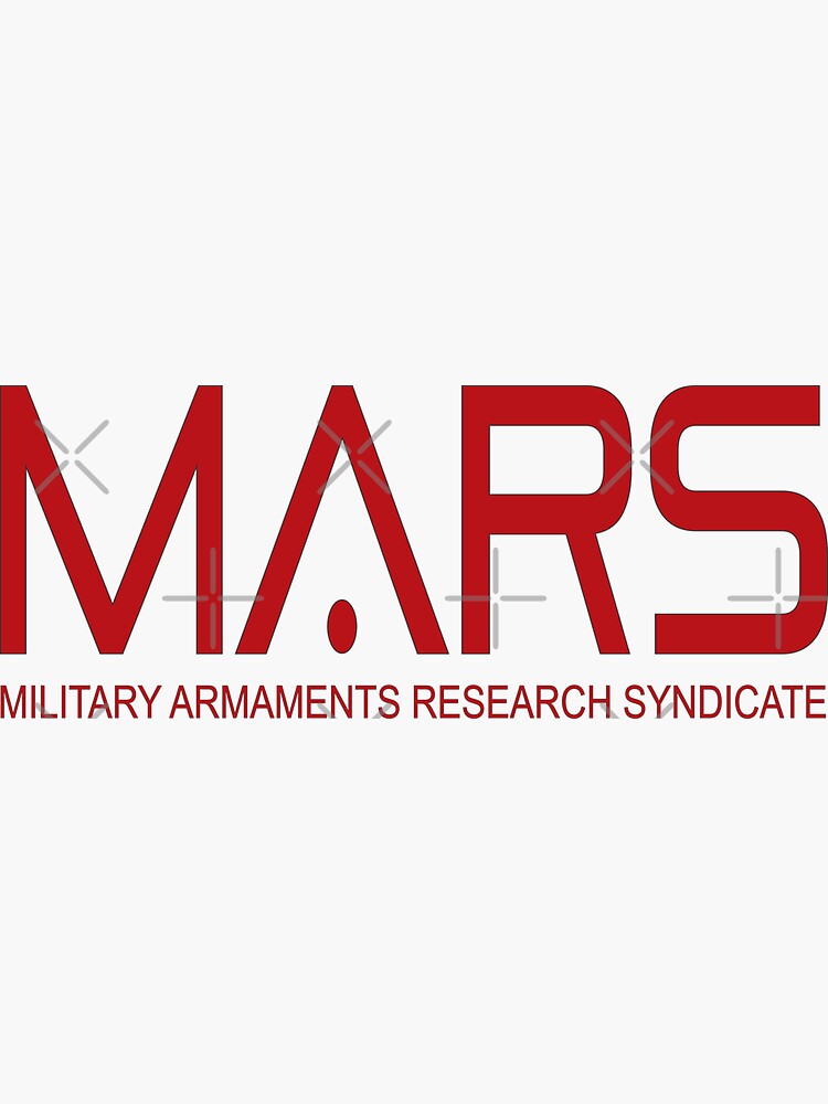 "Gi Joe Cobra MARS Industries" Sticker for Sale by aliberalino | Redbubble