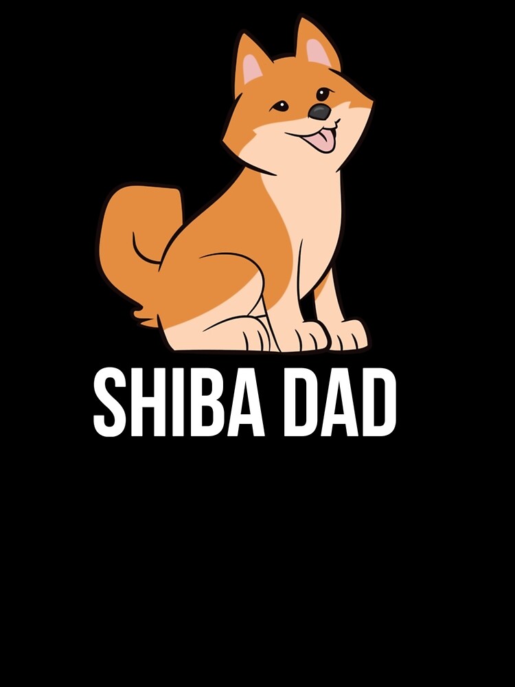Lámina fotográfica «Divertido Shiba Inu Father Perro Shiba Inu Papa ...