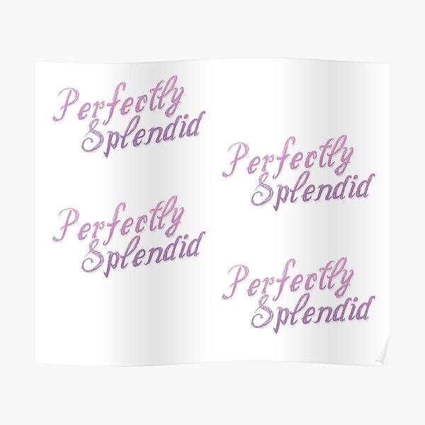 "Perfectly Splendid Print - Bly Manor Netflix Halloween 2020 Quote ...