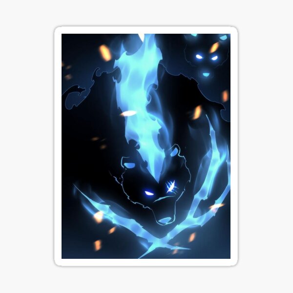 "Solo leveling shadow bear" Sticker for Sale by kawaidesu | Redbubble