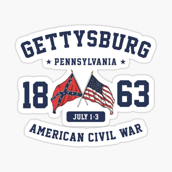 "Vintage Gettysburg Pennsylvania " Sticker for Sale by lanacapone ...