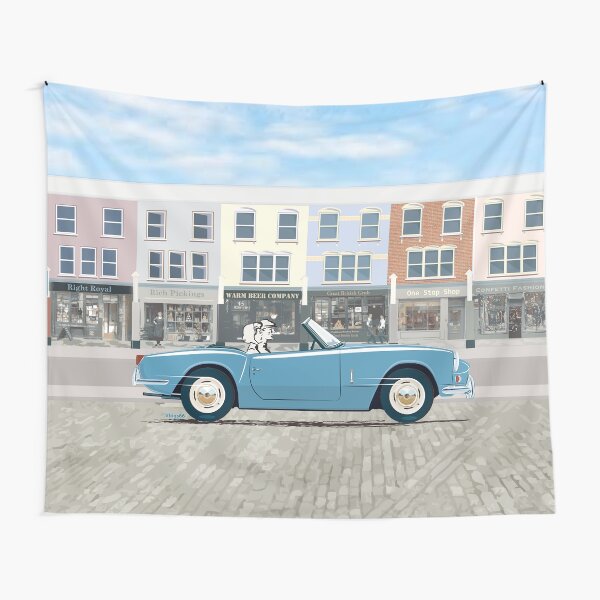 "Early Wedgwood Blue Spitfire – a Triumph!" Tapestry for Sale by Bigs66 ...