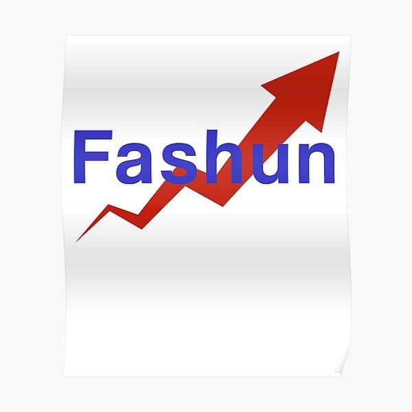 "Fashun Funny meme" Poster by Klatrach | Redbubble