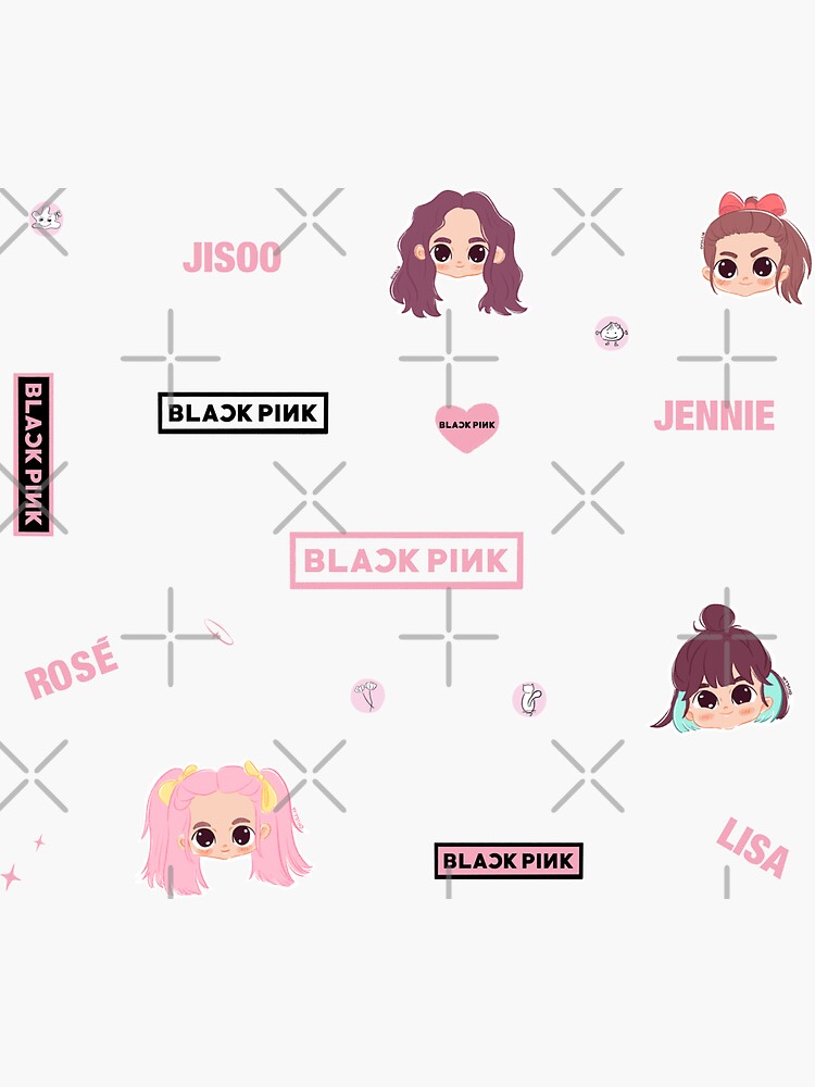 "BP fanart" Sticker for Sale by liajung | Redbubble