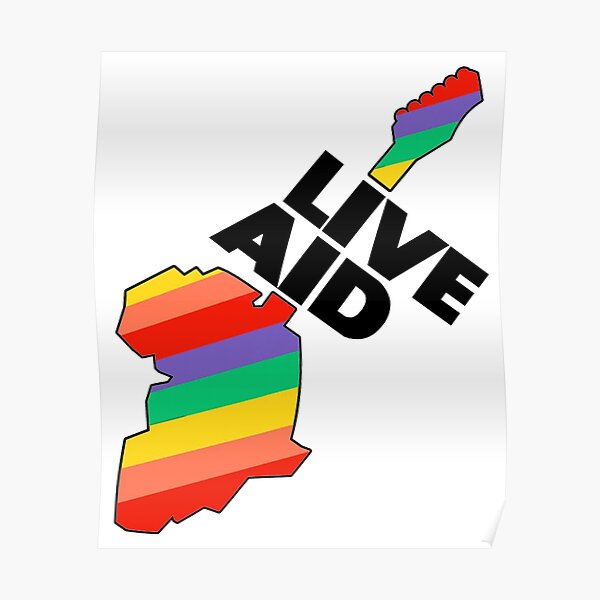 Live Aid Posters | Redbubble