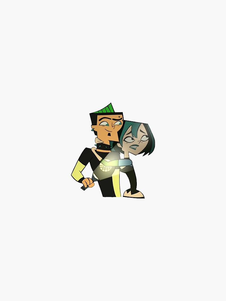 "Duncan and Gwen" Sticker for Sale by miettebiz | Redbubble