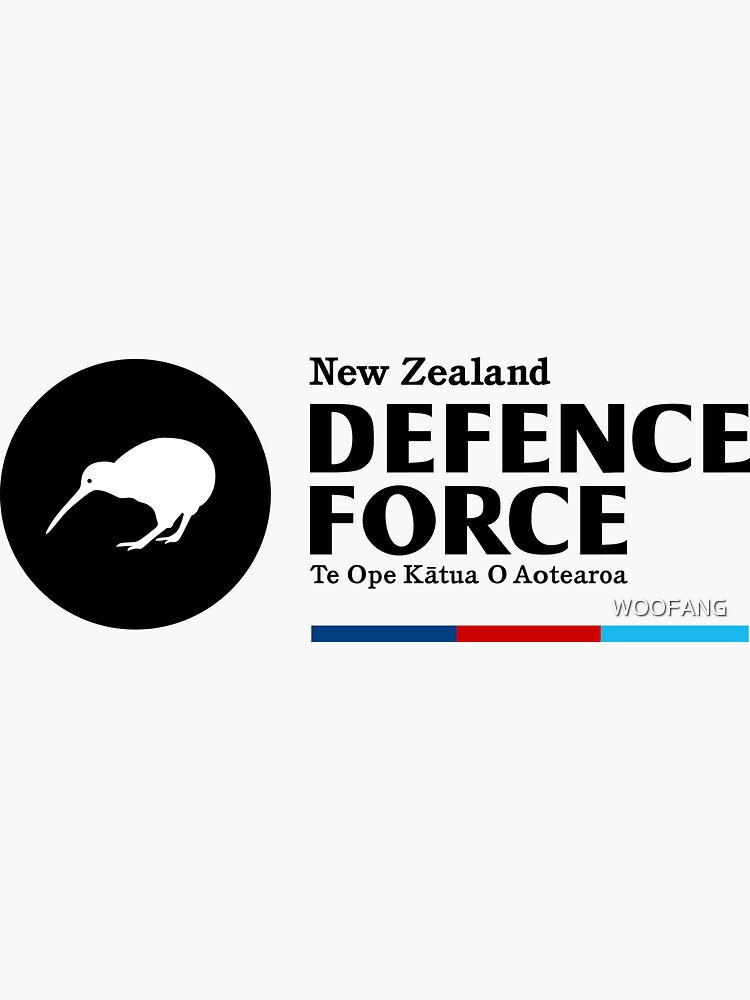 "NEW ZEALAND DEFENCE FORCE " Sticker for Sale by WOOFANG | Redbubble