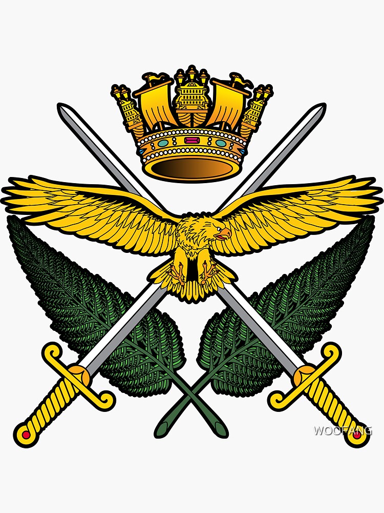 "NEW ZEALAND DEFENCE FORCE " Sticker for Sale by WOOFANG | Redbubble