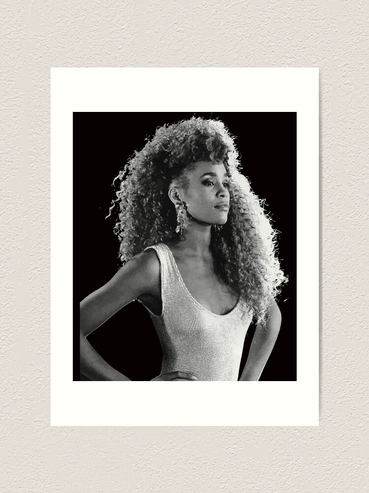 "Whitney Houston" Art Print for Sale by Koolchi9 | Redbubble