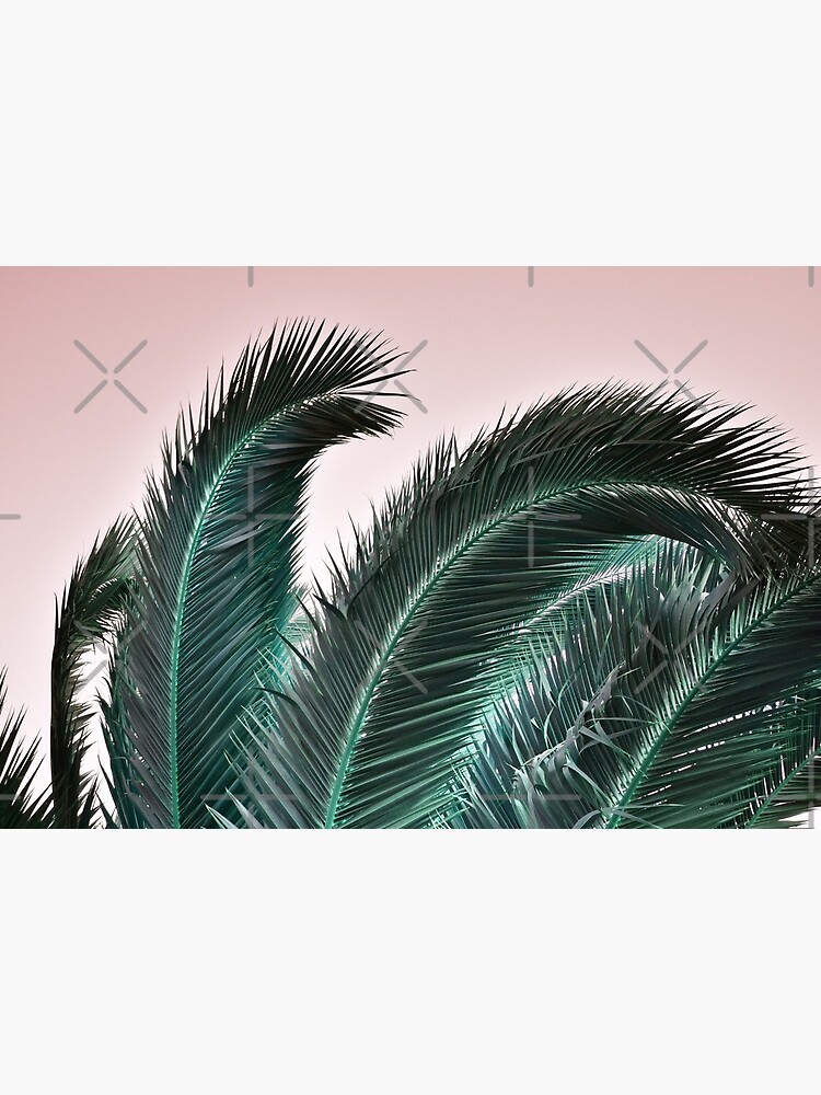"Palm Tree Leaves" Mask by PrintsProject | Redbubble