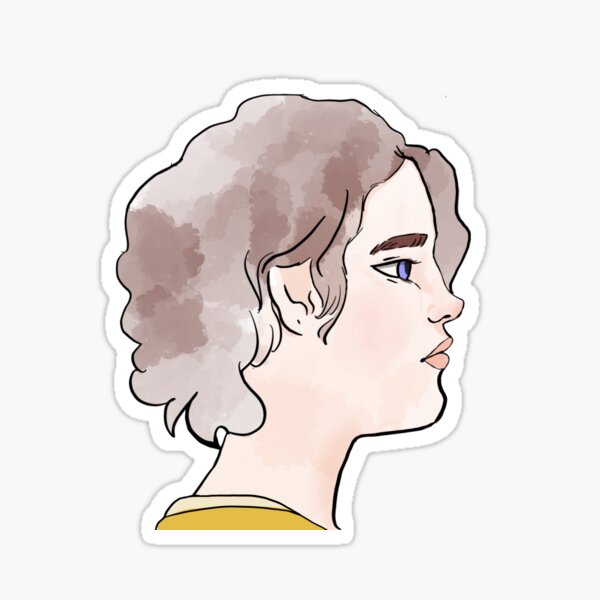 "Regan Watercolor AQP" Sticker by ravenannaart | Redbubble