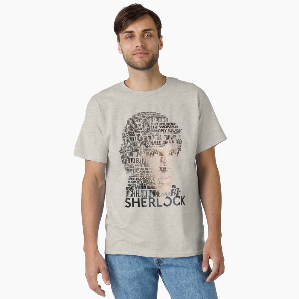 "Sherlock Quotes" Essential T-Shirt for Sale by satansbrand | Redbubble