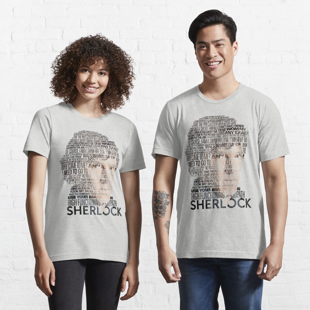 "Sherlock Quotes" T-shirt for Sale by satansbrand | Redbubble ...