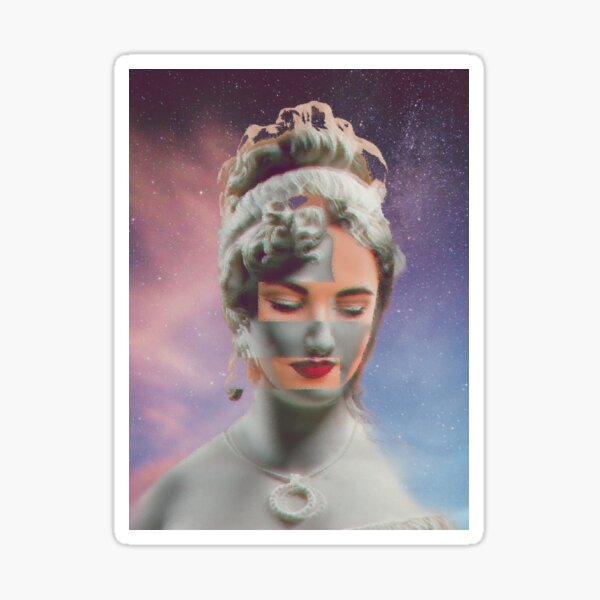 "Aesthetic Greek Woman" Sticker for Sale by Weltschmerz-nta | Redbubble