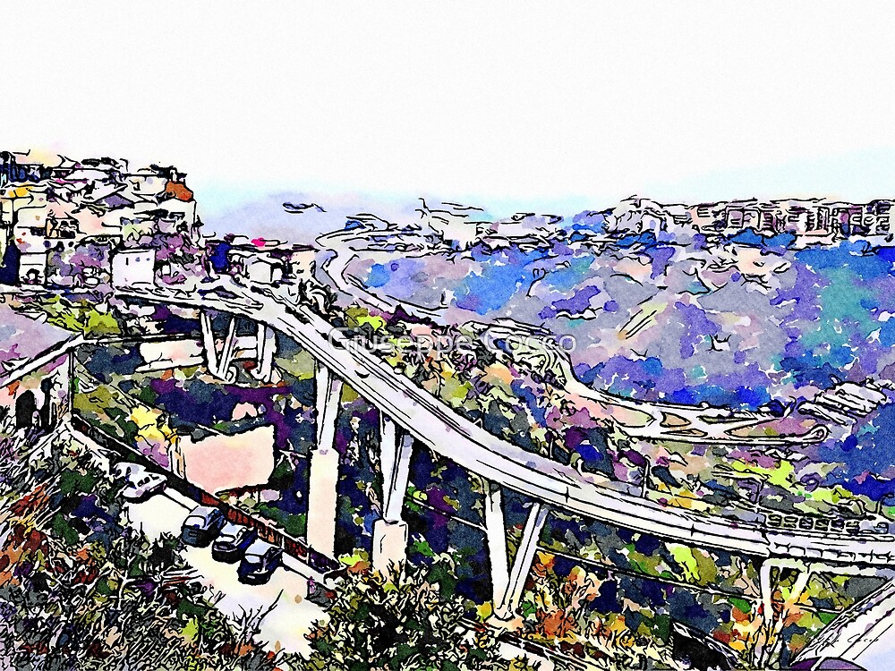 "Bridge of Catanzaro" by Giuseppe Cocco | Redbubble