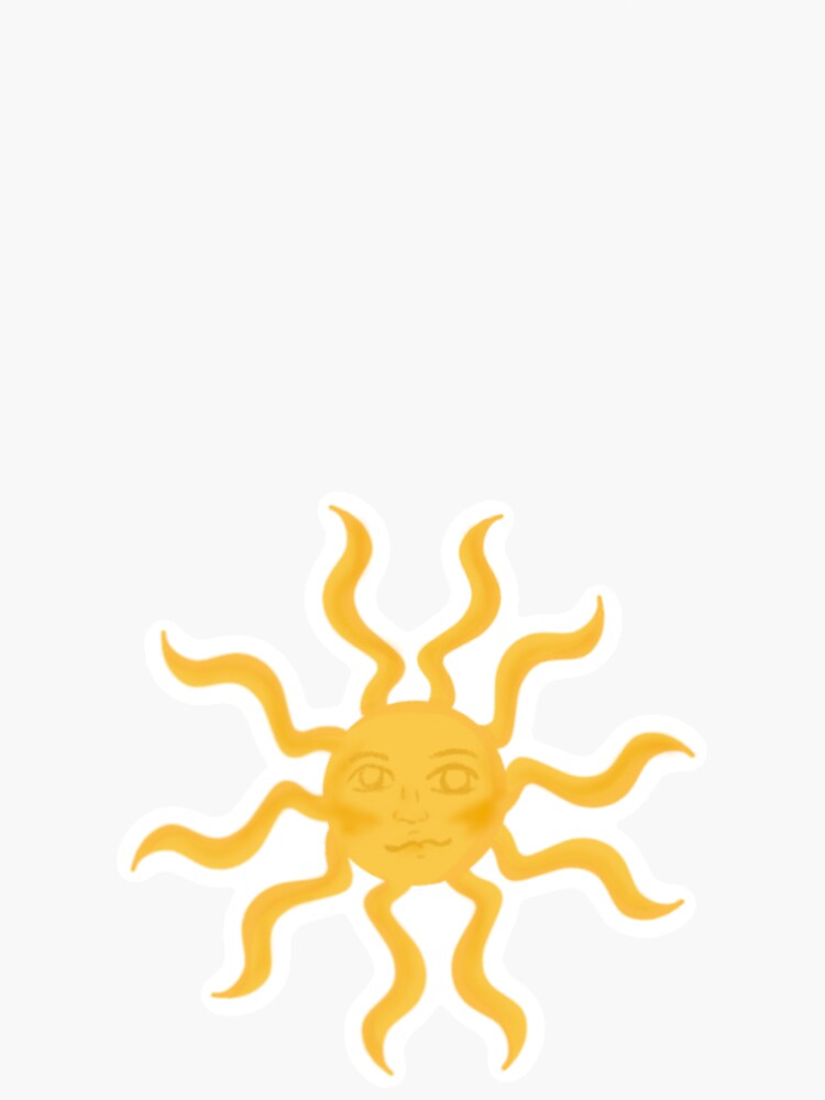 "Sunny " Sticker by shroomstickers | Redbubble