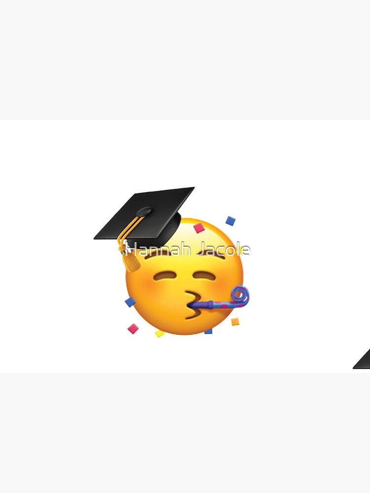 "Graduation Emoji – Party Celebration Face" Mask for Sale by hannahjpy ...