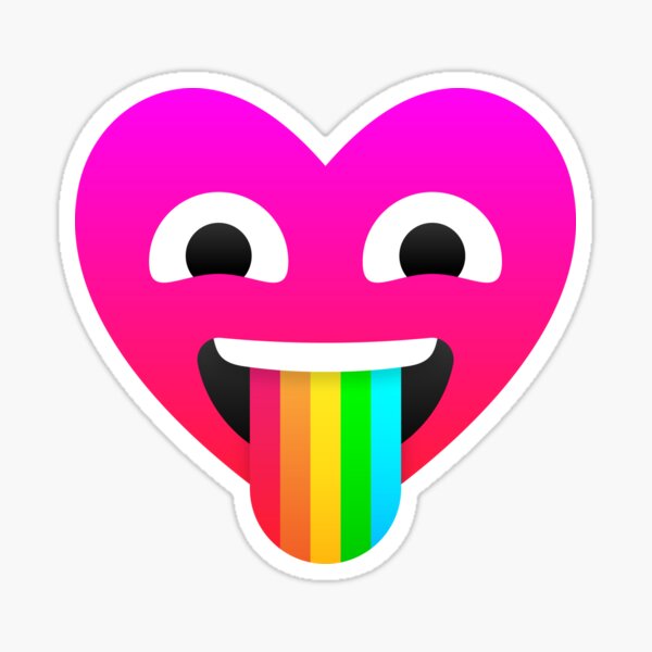 "PRIDE HEART" Sticker for Sale by Apparent-Design | Redbubble