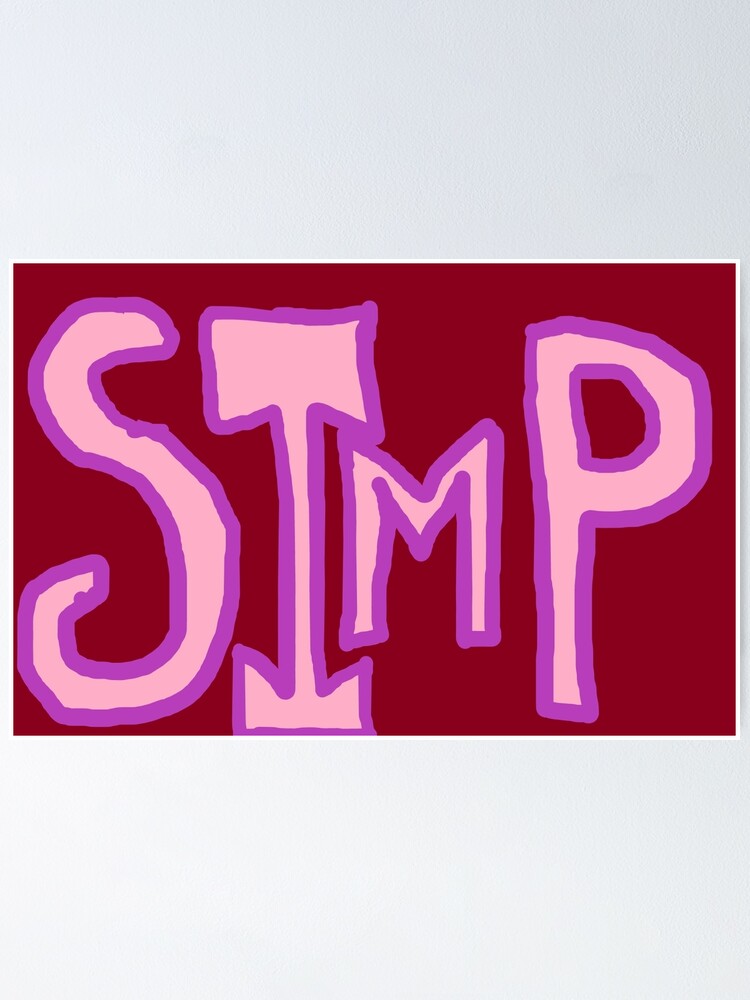 "Pink ''Simp'' Design For -" Poster for Sale by bosethegoat | Redbubble