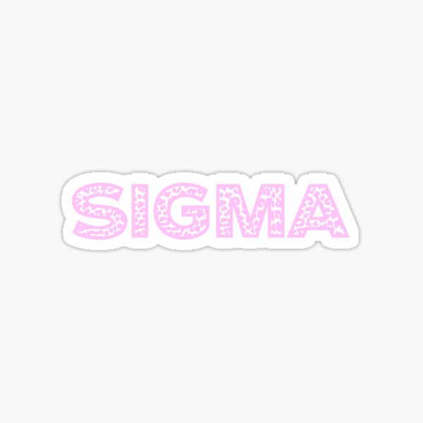 "SIGMA Cheetah" Sticker for Sale by jlobello | Redbubble