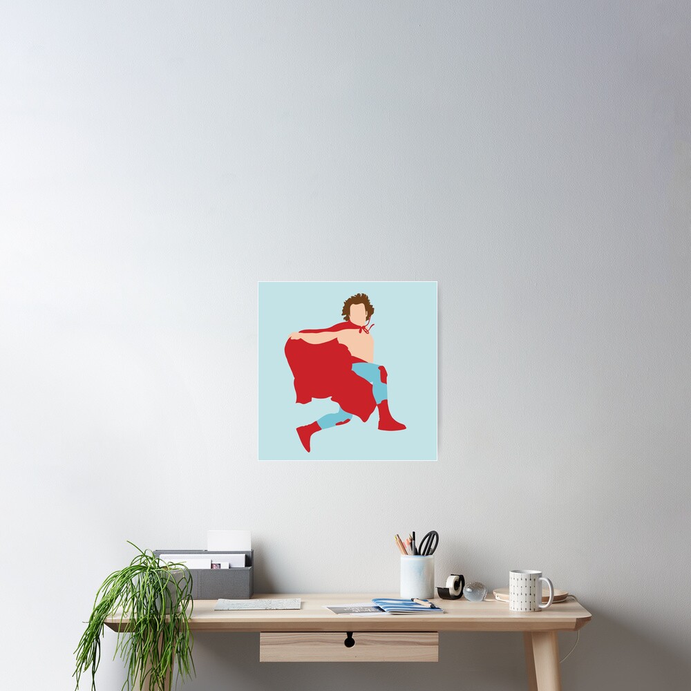 "Nacho Libre Flying" Art Print for Sale by luciddreame | Redbubble