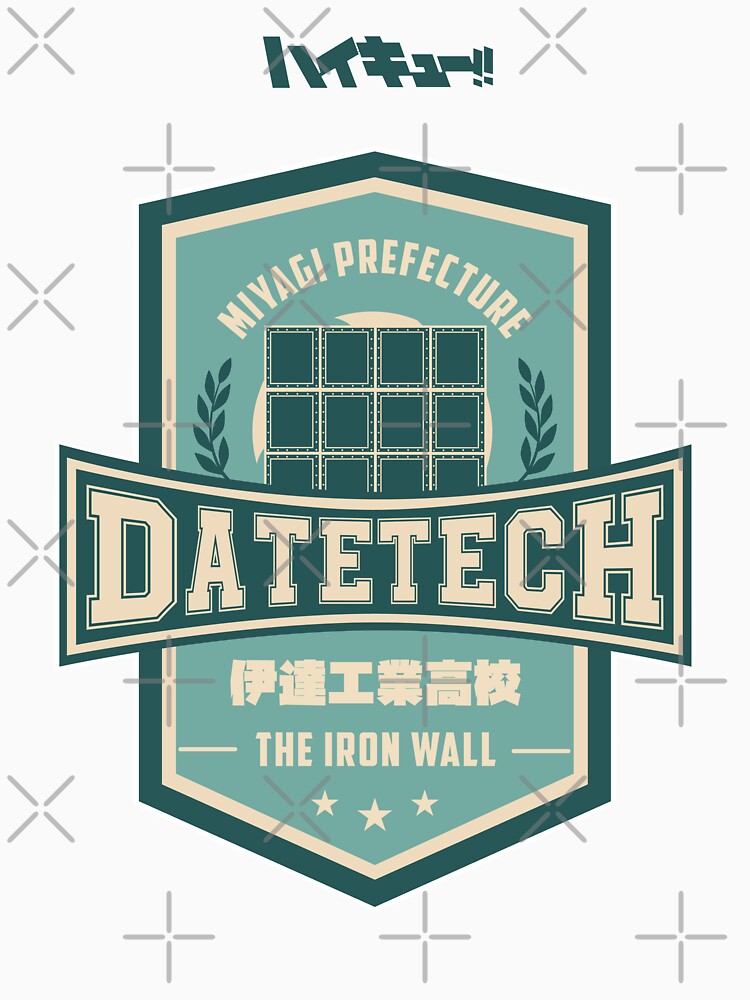 "HAIKYUU: TEAM DATE TECH " T-shirt for Sale by FunGangStore | Redbubble ...