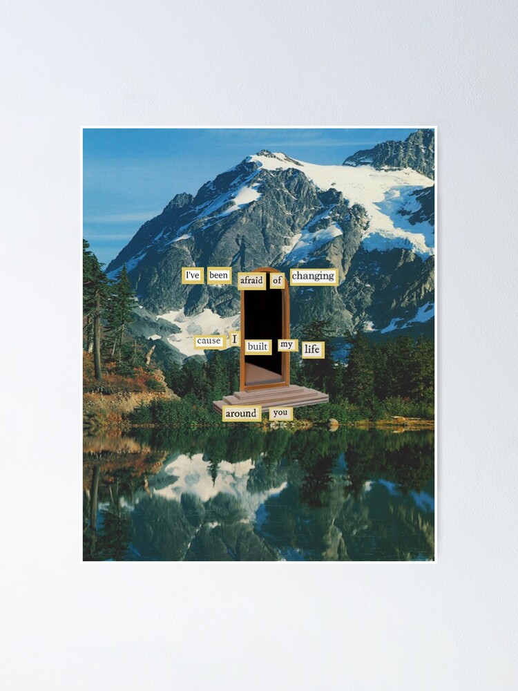 "landslide collage" Poster for Sale by Saranwrap | Redbubble