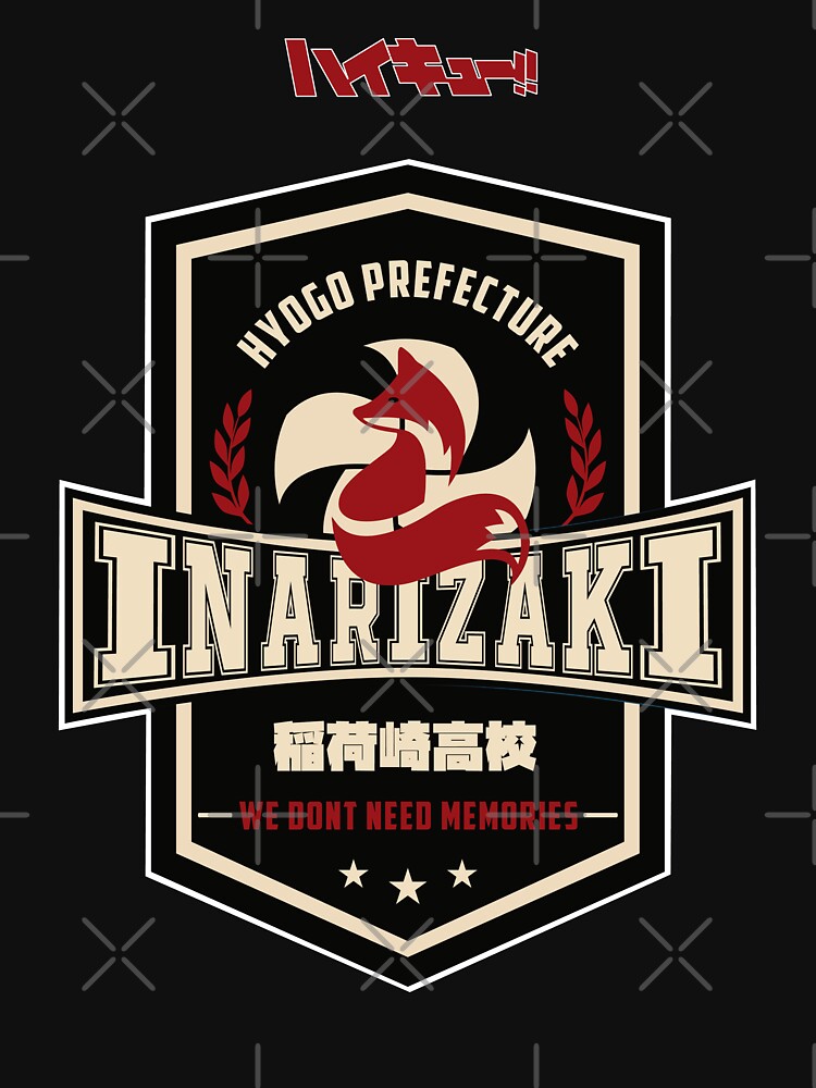Camiseta «HAIKYUU: TEAM INARIZAKI» de FunGangStore | Redbubble