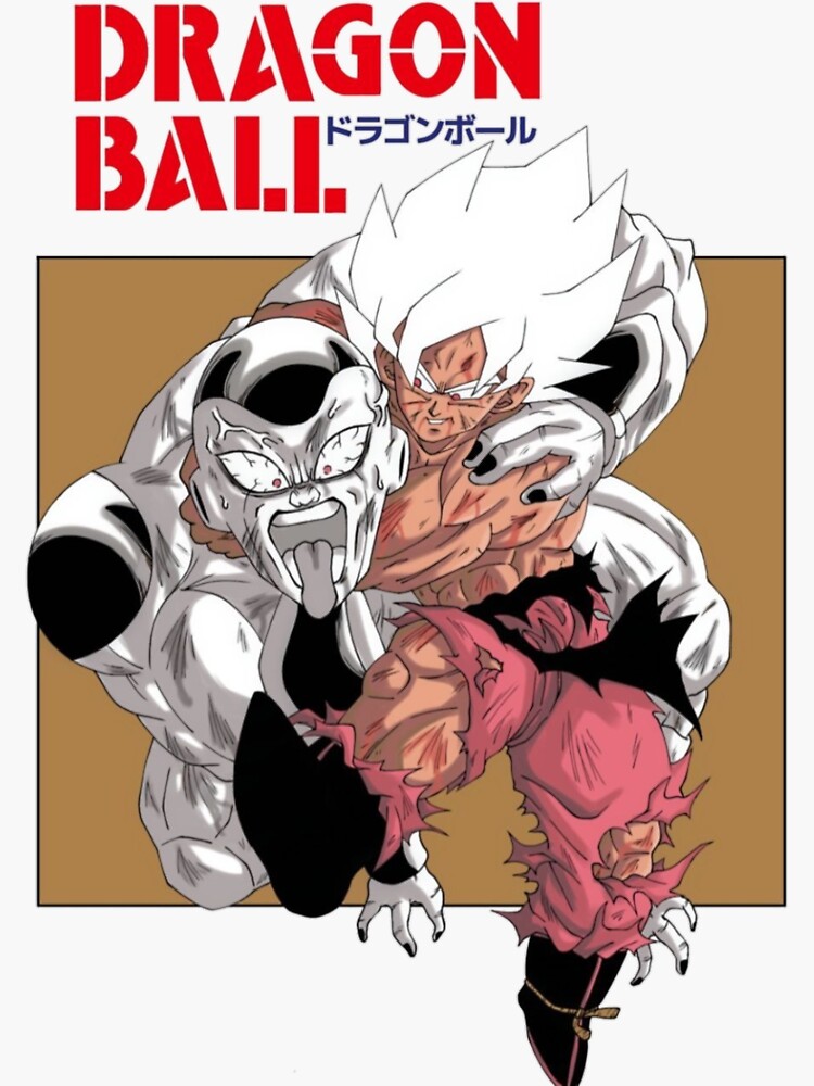 "Dragon boll goku freezer" Sticker for Sale by dragonball2fan | Redbubble