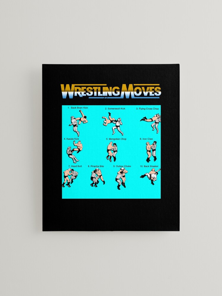 Wrestling Moves Chart