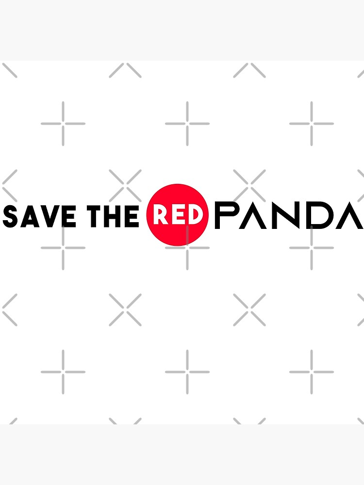 "Save the red panda" Poster for Sale by StarsPower | Redbubble
