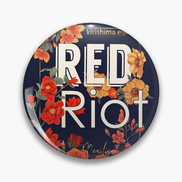 "Red riot - floral " Pin by Mari-Firefly | Redbubble