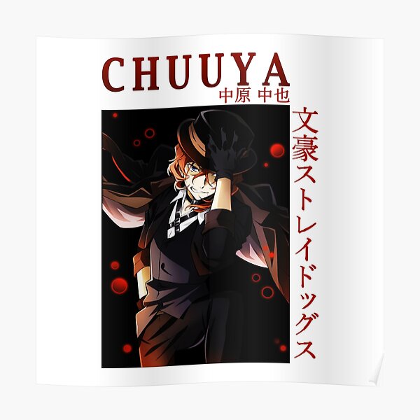 "Chuuya Nakahara" Poster for Sale by noureddineyahya | Redbubble