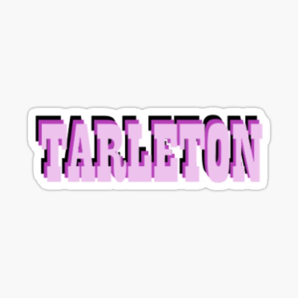 "Tarleton Blocks" Sticker for Sale by kiki12874rstyn | Redbubble