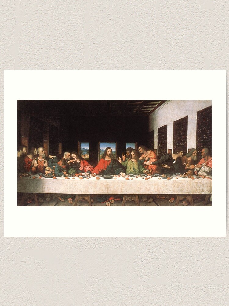 "Jesus Christ: The Last Supper, Andrea Solari" Art Print for Sale by ...