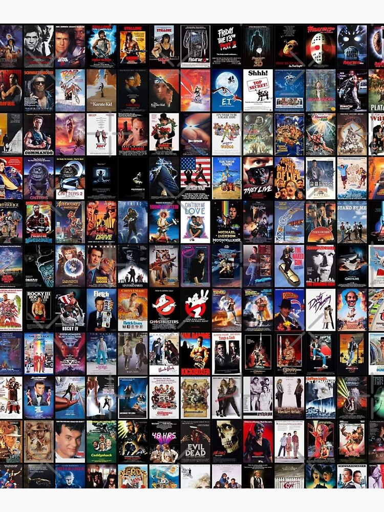 "80's movies collage | the best of the best " Tote Bag for Sale by ...